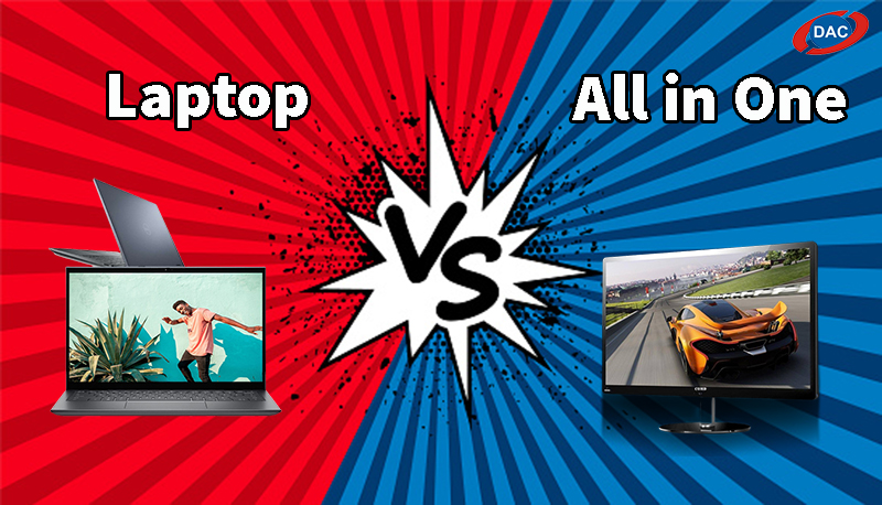 Nên mua máy tính All in One hay laptop?